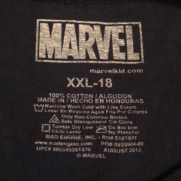 Marvel | Tops | Navy Blue Captain America Abs Tshirt | Poshmark